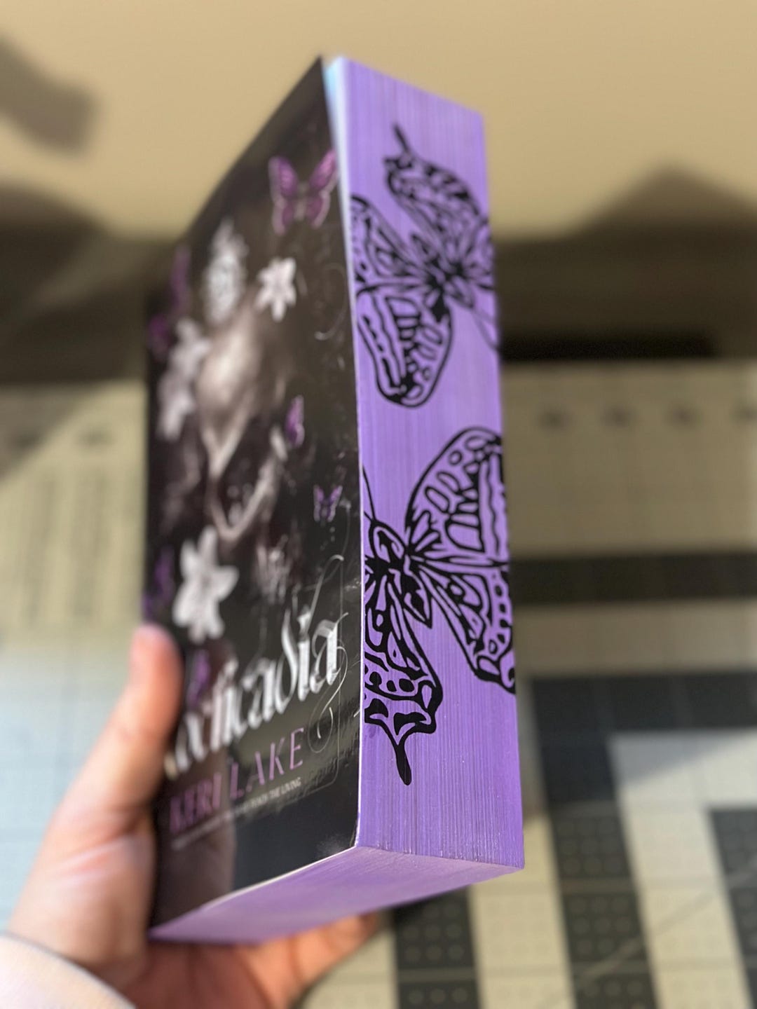 Nocticadia | Keri Lake | Sprayed Edges | Custom Special Edition Books ...