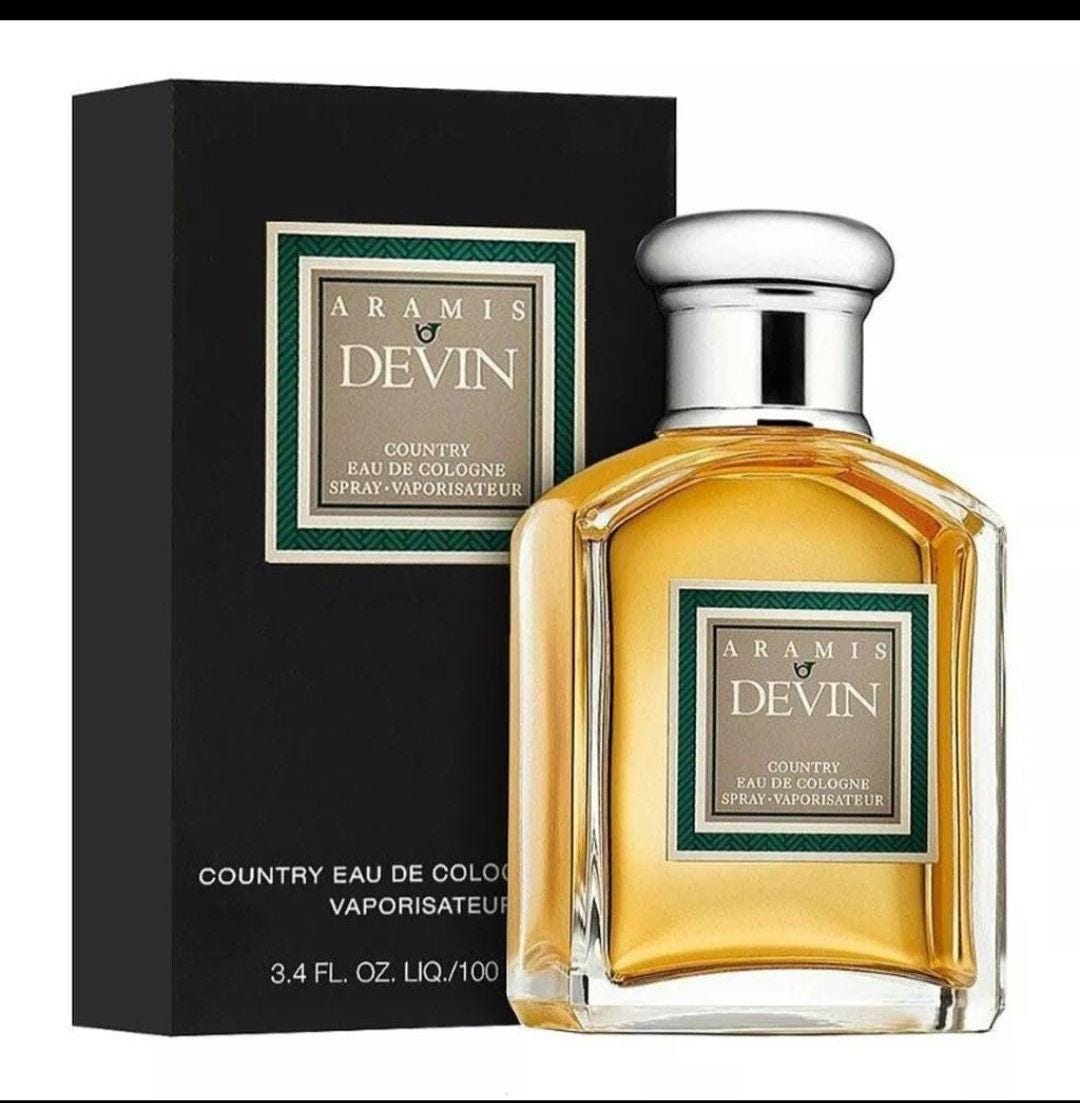 Aramis Devin 3.4 Oz / 100 Ml Eau De Cologne Spray for Men. New in Retail Packaging. Vintage ...
