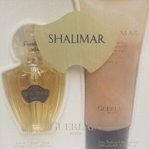 Shalimar by Guerlain 2 Pcs Set Contains 1.0 Oz / 30 Ml Eau De Cologne 3 ...