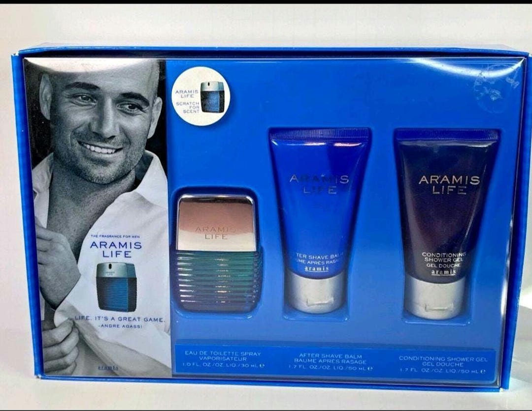 Aramis Life Men's Gift Set, EDT Spray, AS Balm, SG (discontinued) - Etsy UK