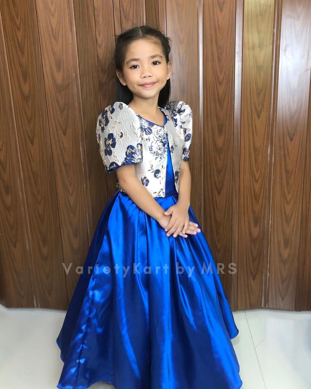 Modern Classic Brocade Filipiniana in Blue/green/pink/mocha SET - Etsy