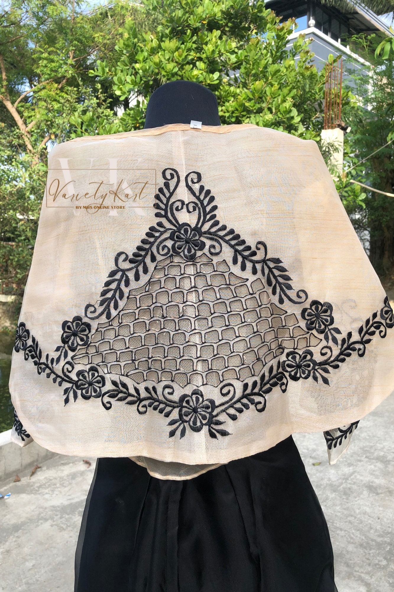 Formal Modern Maria Clara Kimona Filipiniana Top Embroidered - Etsy