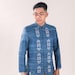 Modern Ethnic Woven Elegance Coat Barong for Men - Etsy