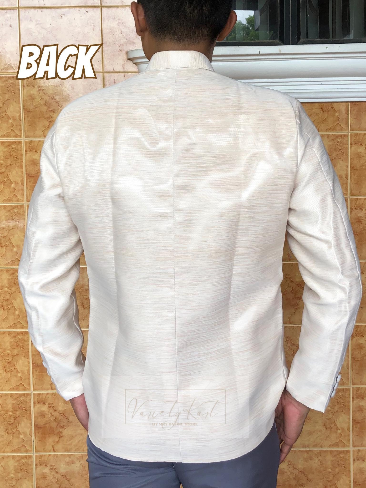 Coat Barong Tagalog Venusia Ethnic Elegance Style Embroidery - Etsy