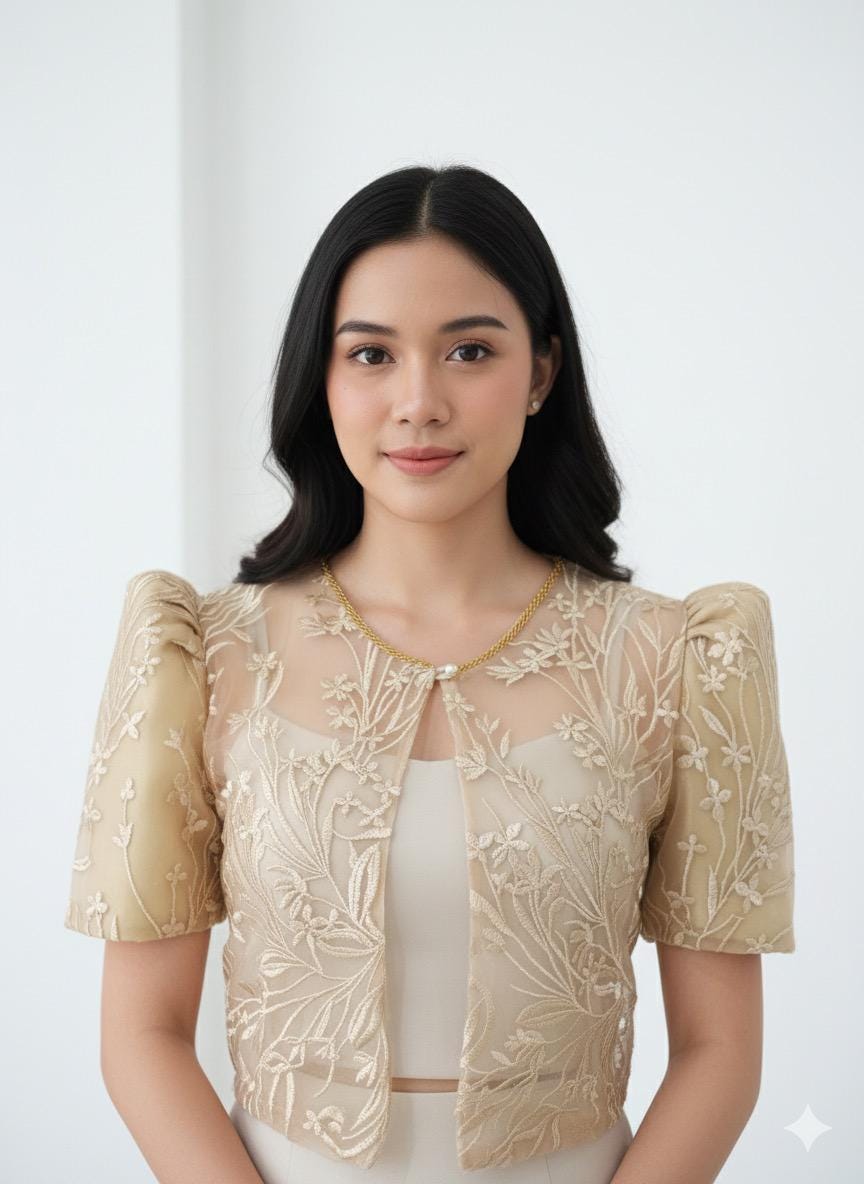 Modern Filipiniana Prada Lace Bolero—lace Pattern! - Etsy