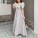 Inabel Sweetheart Filipiniana Long Dress Ethnic Zigzag Triangle Pattern ...