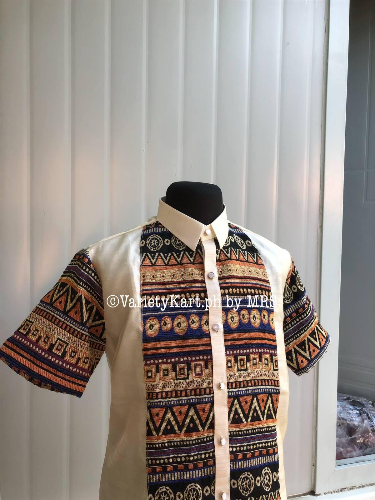 Classic Ethnic Barong Tagalog (long Sleeves / Polo Barong) - Etsy