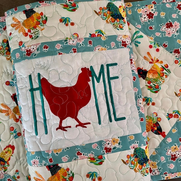 Quilted Table Topper - Etsy