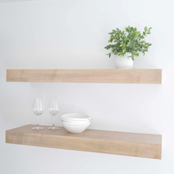 60 Inch Floating Shelves - Etsy