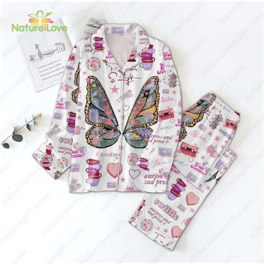 Butterfly Taylor Swift Eras Tour Outfits Pajamas Set for Swifties ...