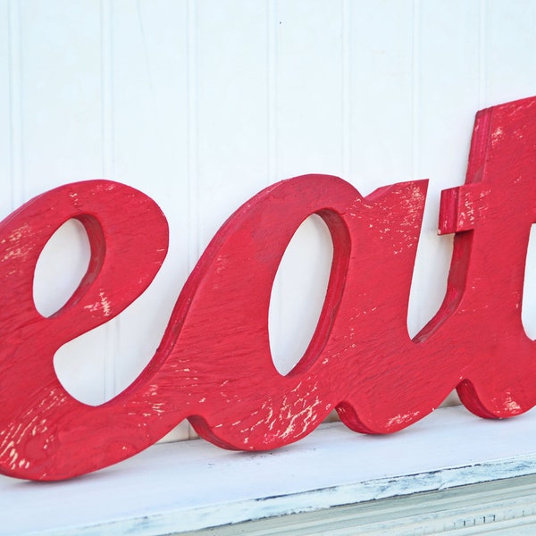 Eat Kitchen Sign - Etsy
