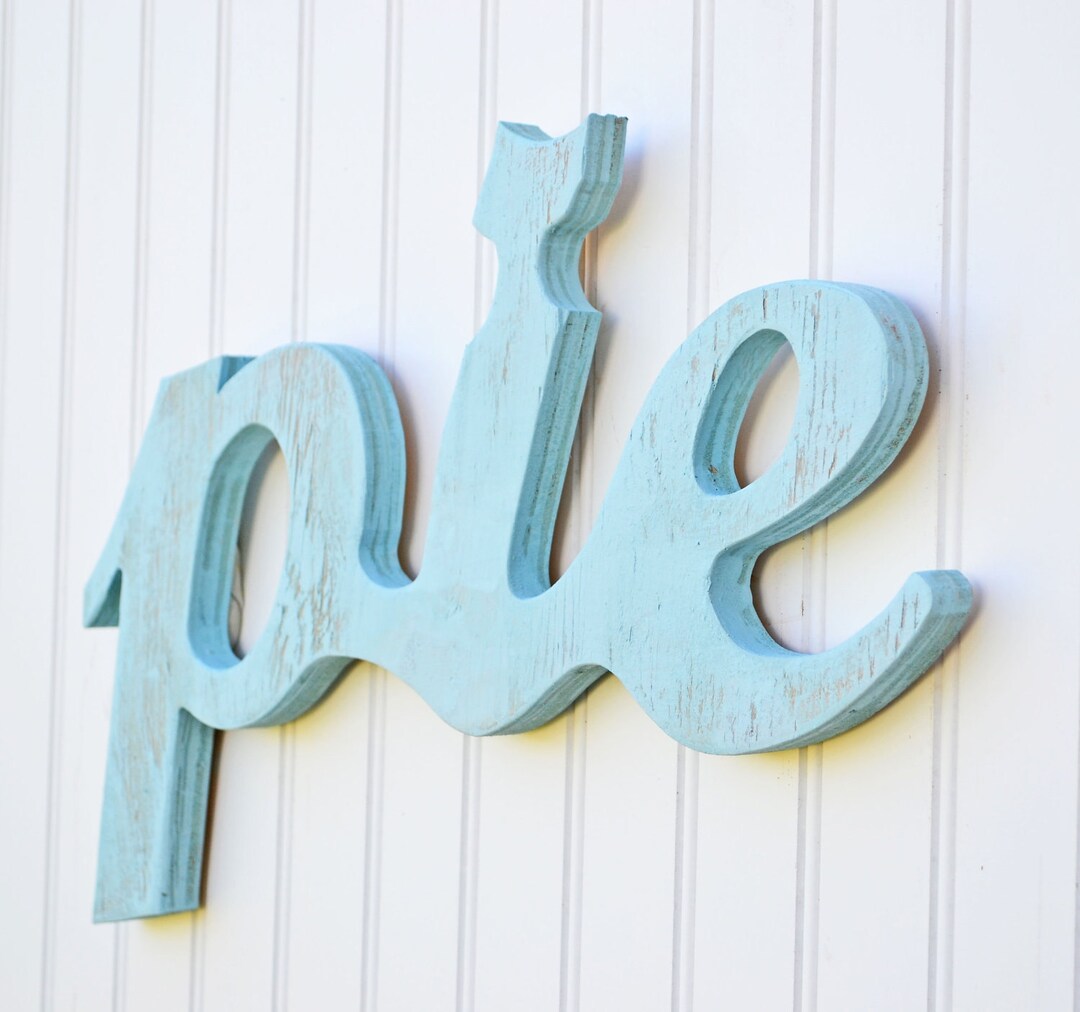 Pie Kitchen Decor Sign - Etsy