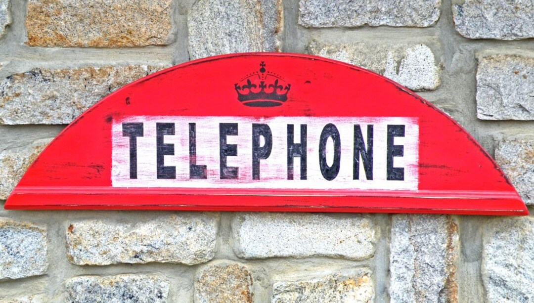 London Calling Wall Art Retro Decor - Etsy