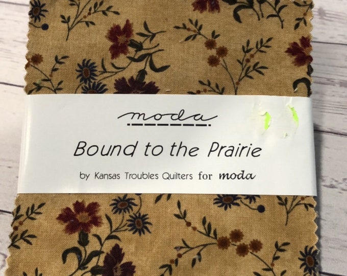 Moda Charm Pack, BOUND to the PRAIRIE, by Kansas Troubles 42 - 5 ...