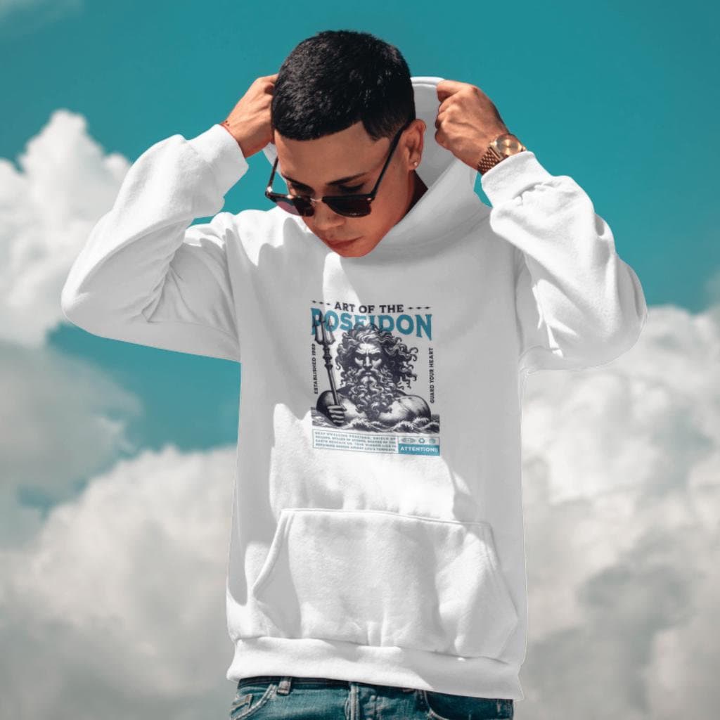 Poseidon Sweatshirt – Greek God of the Ocean – Embrace Wisdom and Power ...