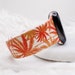 Orange Palm Tree Watch Band Compatible With Apple Watch Fitbit Samsung ...
