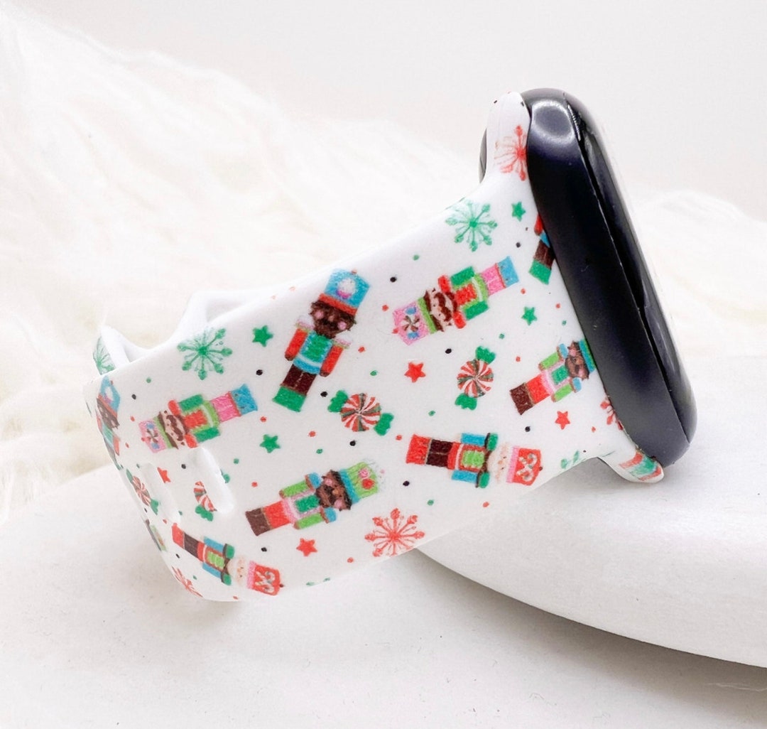 Christmas Nutcracker Watch Band Compatible With Apple Watch Fitbit ...