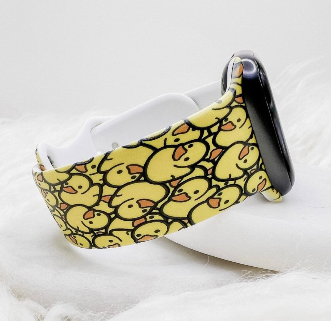 Rubber Duck Watch Band Compatible With Apple Watch Fitbit Samsung - Etsy