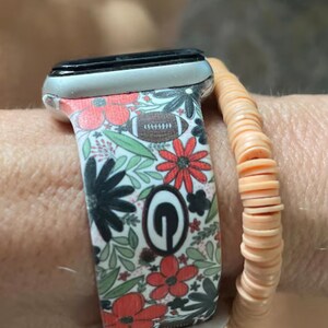 Georgia Football Watch Band Compatible With Apple Watch Fitbit Samsung ...