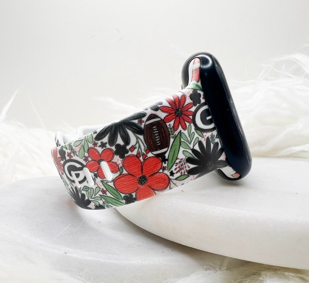 Georgia Football Watch Band Compatible With Apple Watch Fitbit Samsung ...