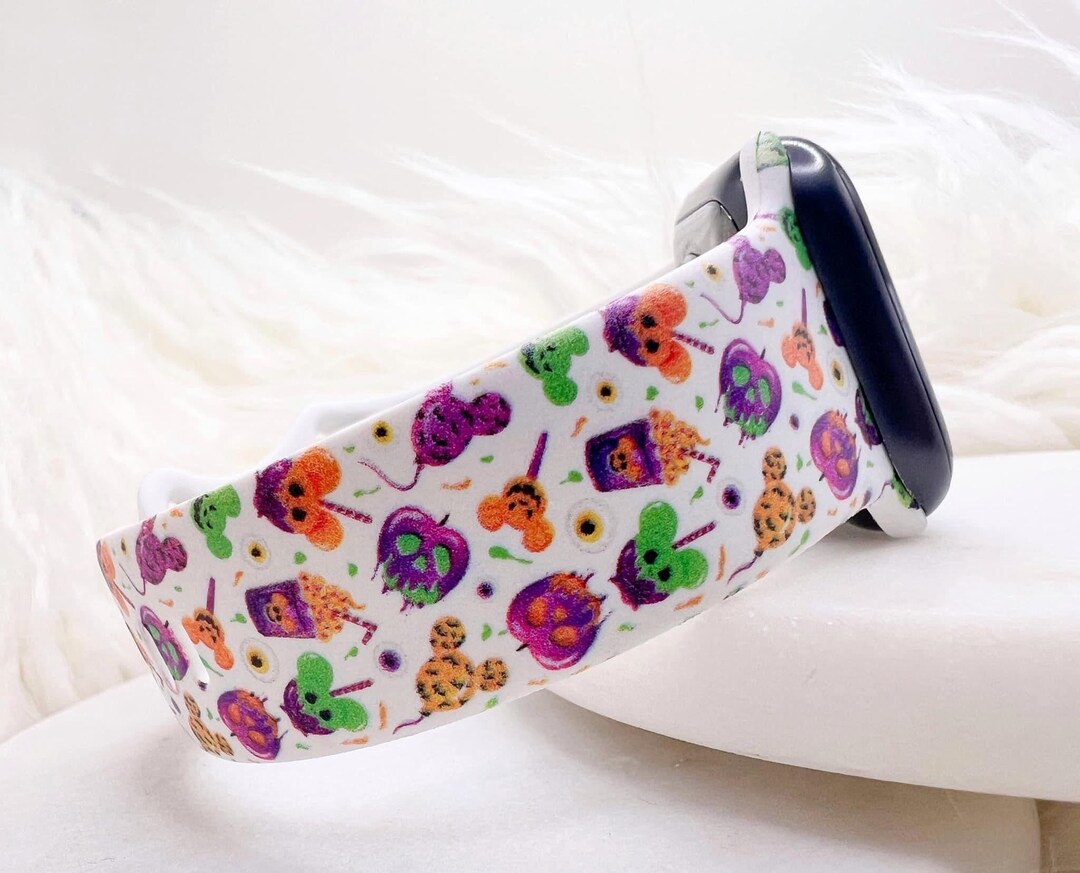 Happiest Place Snacks Halloween Watch Band Compatible With Apple Watch ...