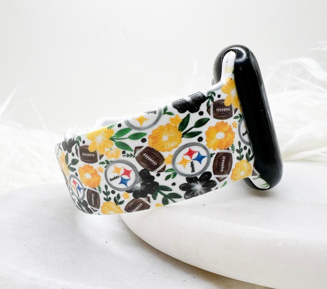 Pittsburgh Football Watch Band Compatible With Apple Watch Fitbit ...