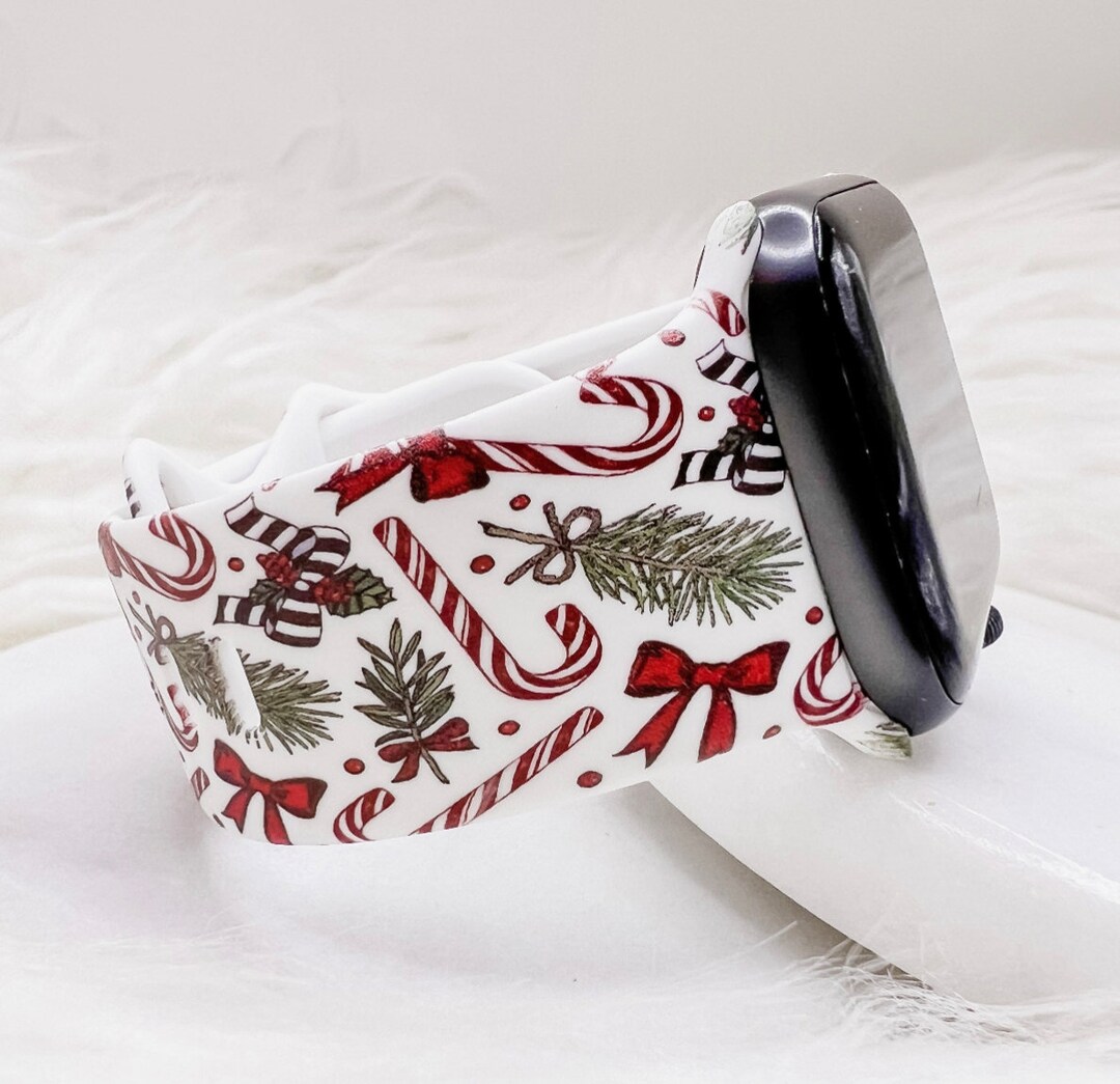 Christmas Watch Band Compatible With Apple Watch Fitbit Samsung - Etsy