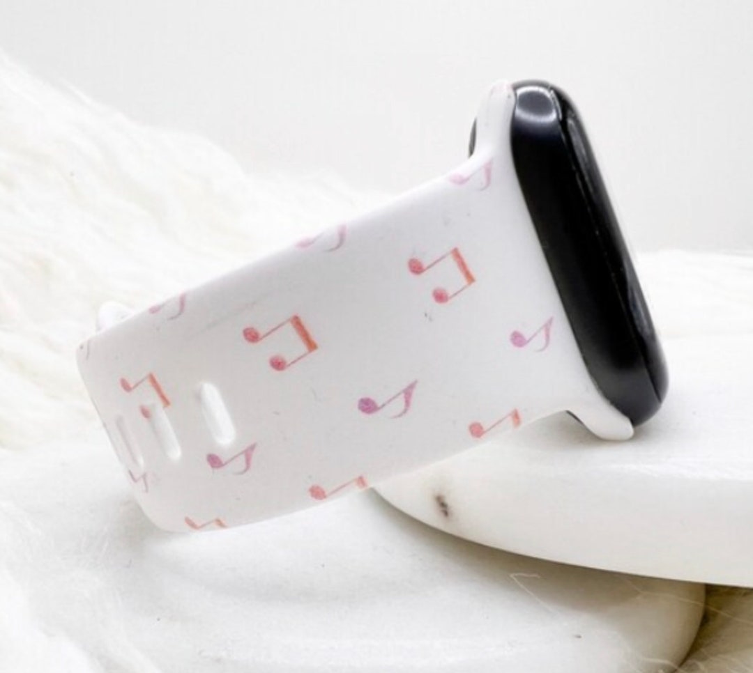Music Note Watch Band Compatible With Apple Watch Fitbit Samsung - Etsy