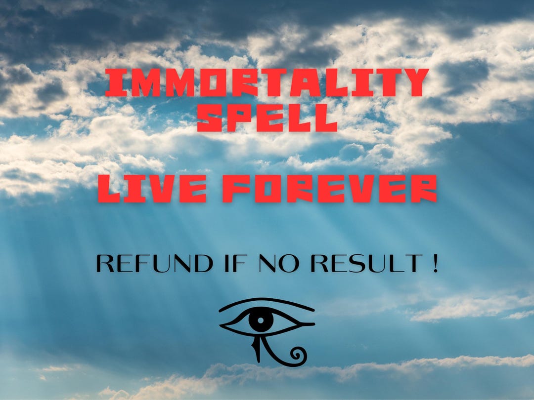 Immortality Spell - Etsy
