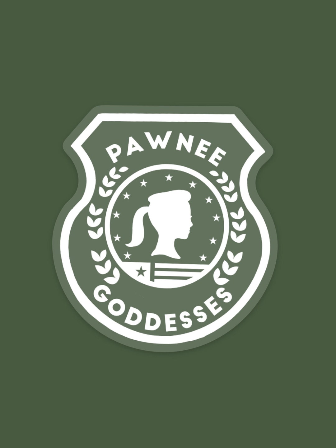 Clear Pawnee Goddesses Style Patch Sticker - Etsy