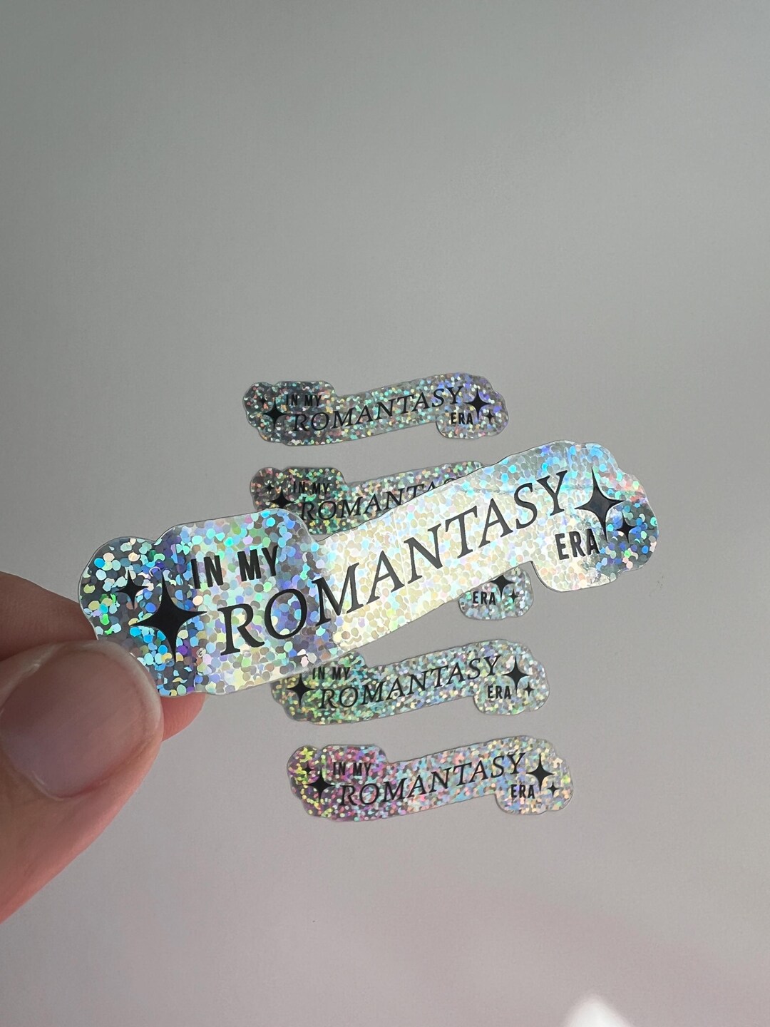 Glittery I'm in My Romantasy Era Sticker Decal | Kindle | Spicy Book ...