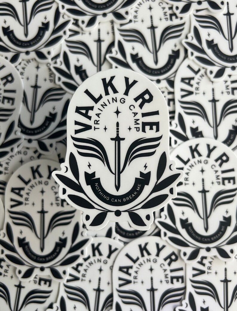 Valkyrie Training Camp Vinyl Sticker: ACOTAR Decal - Etsy