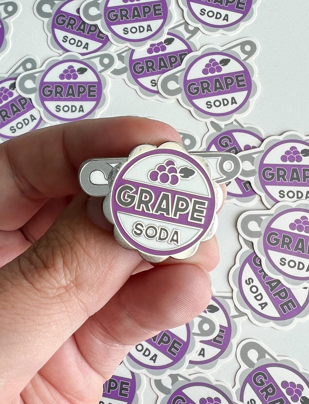 Grape Soda Hard Enamel Pin | Adventure Club | UP | Carl and Ellie - Etsy