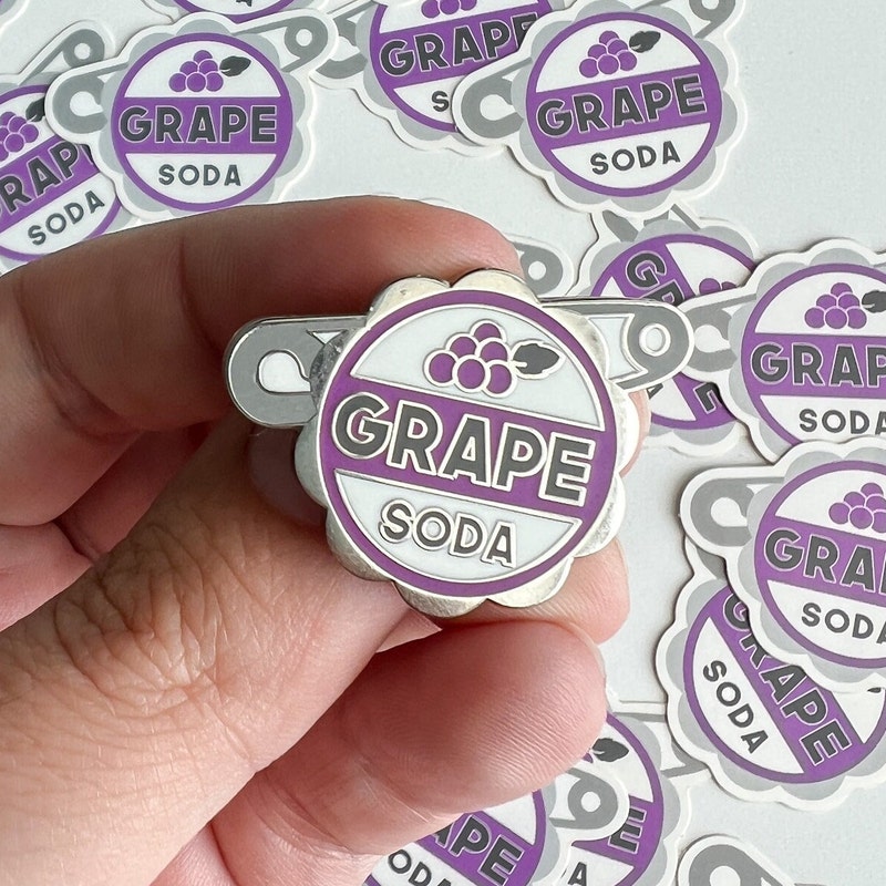 Up Grape Soda Pin - Etsy