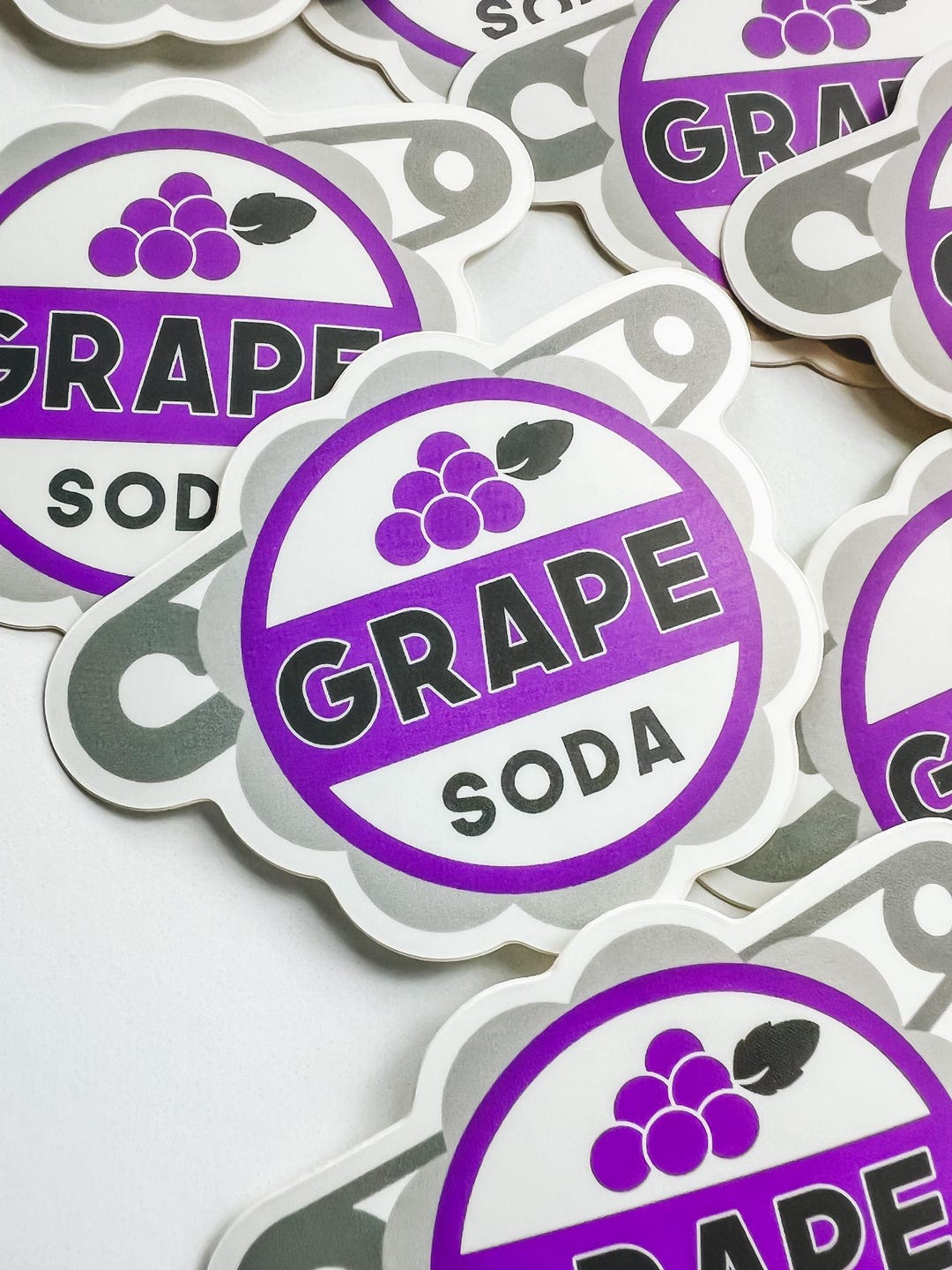 Large Grape Soda Vinyl Sticker: Waterproof Decal - Etsy