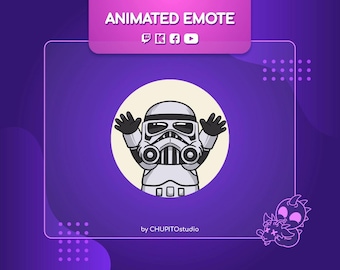 PEDRO TROOPER Animated Twitch Emote | Funny Stream Emotes | for ALL ...