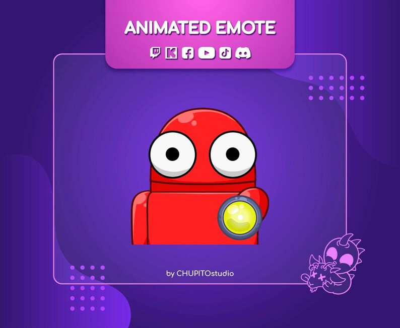 REPO "walking Away" Animated Emote for ALL Platforms!! (twitch, Kick ...
