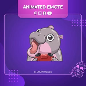 BABY HIPPO Meme RAGE Twitch Emote!!!! Moo Deng, Kick, Facebook, Youtube ...