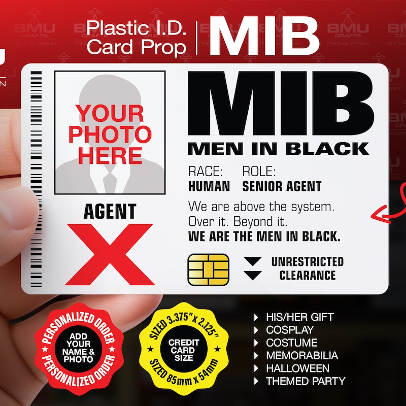 Prop Id Badge - Etsy