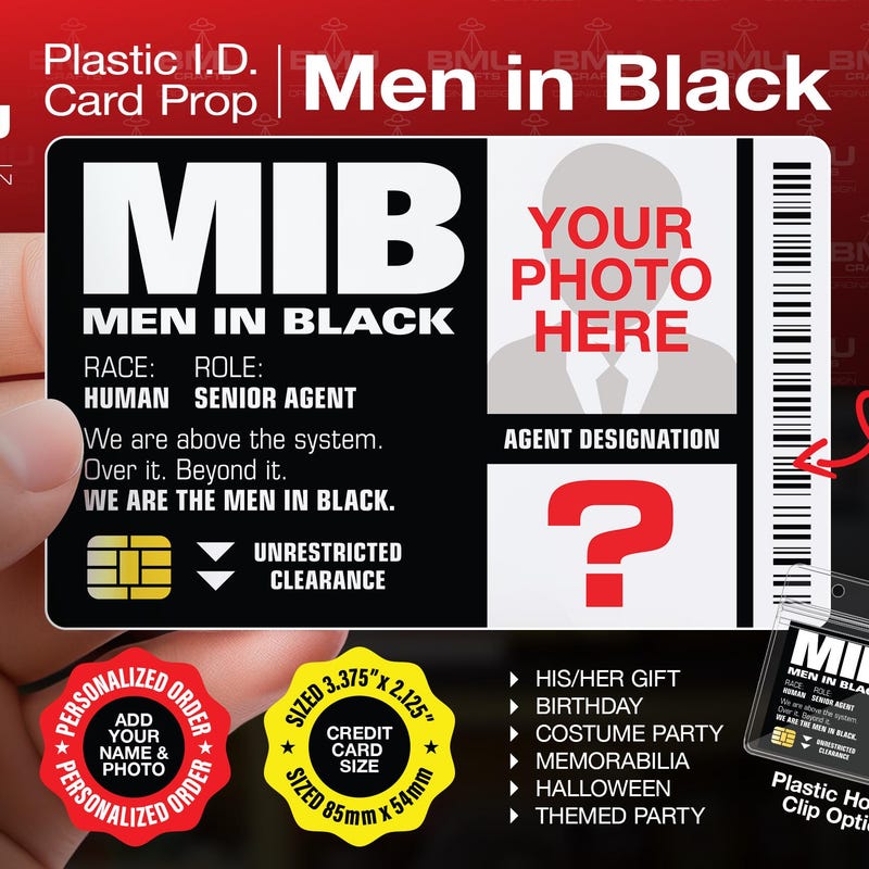 Prop Id Badge - Etsy