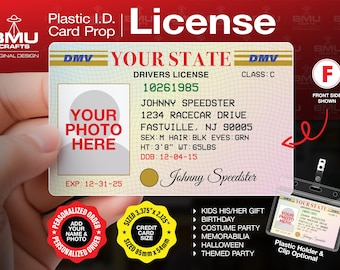 Personalized Kids Play Driver License for Ride-on Toys Children's ...