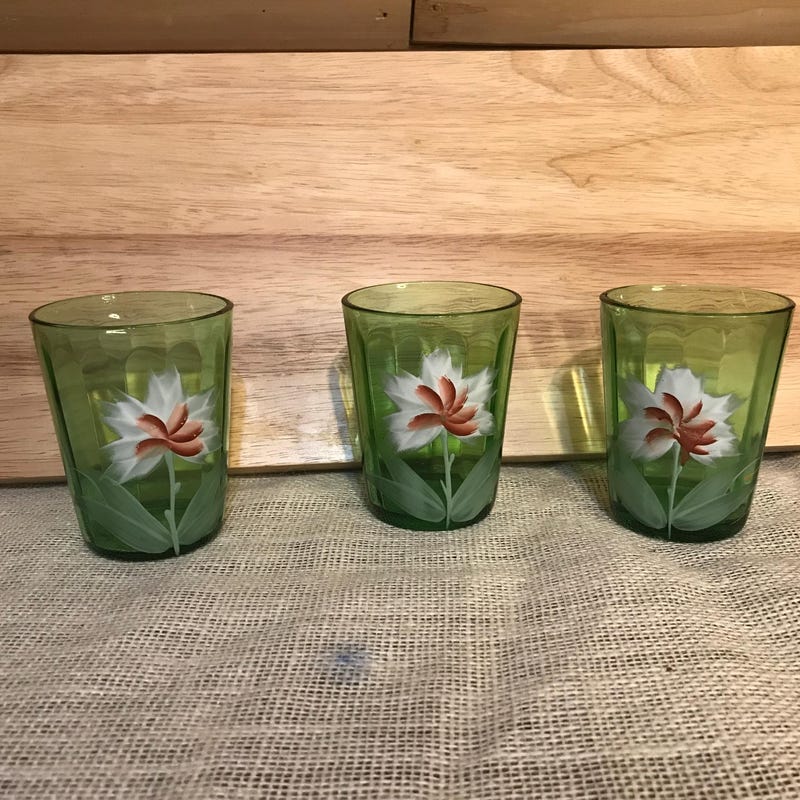 Small Juice Glasses - Etsy