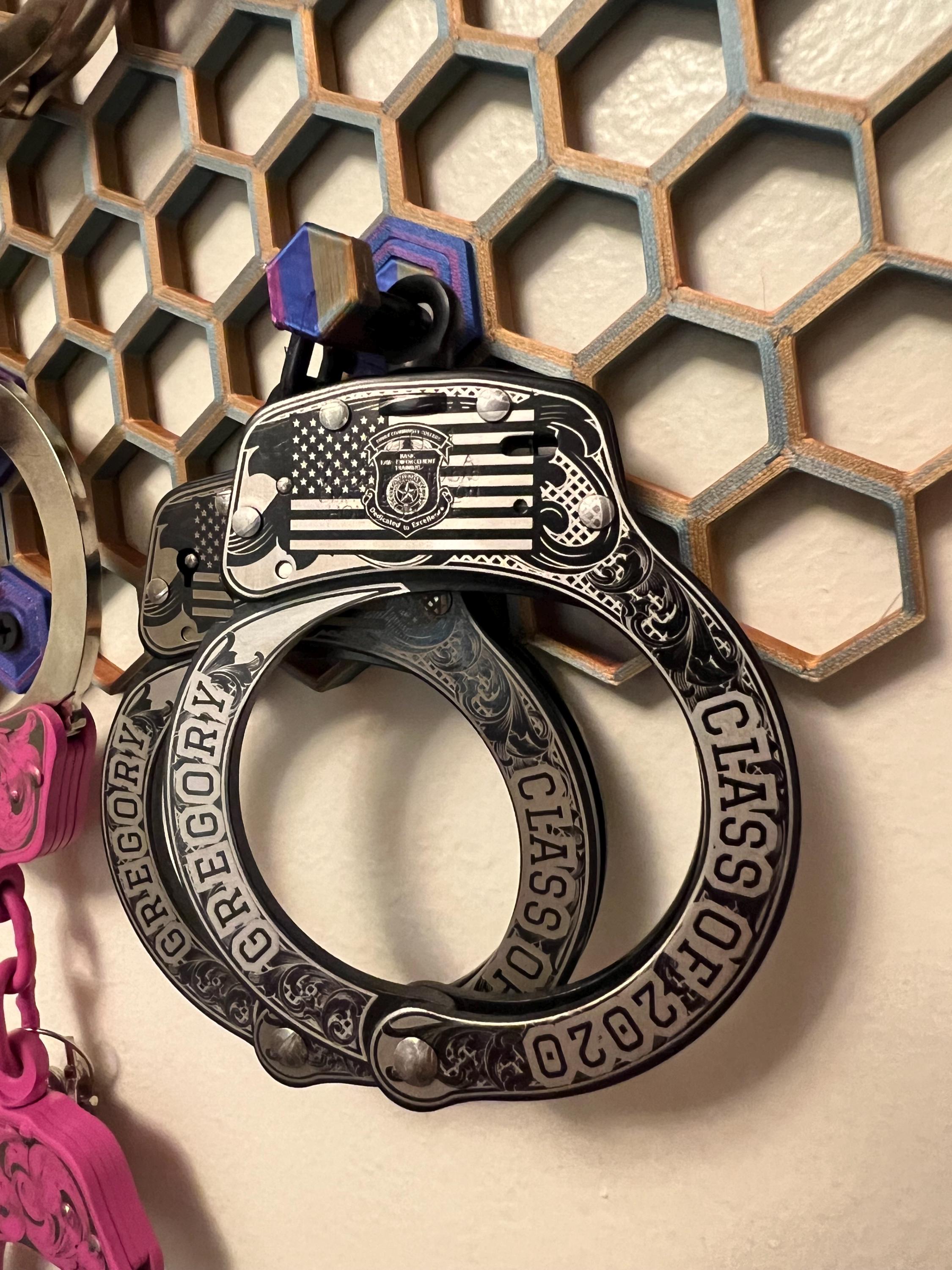 Laser Engraved Smith & Wesson Black Handcuffs - Etsy