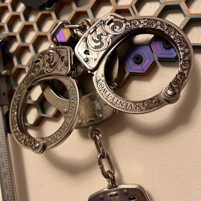 Engraved Handcuffs - Etsy