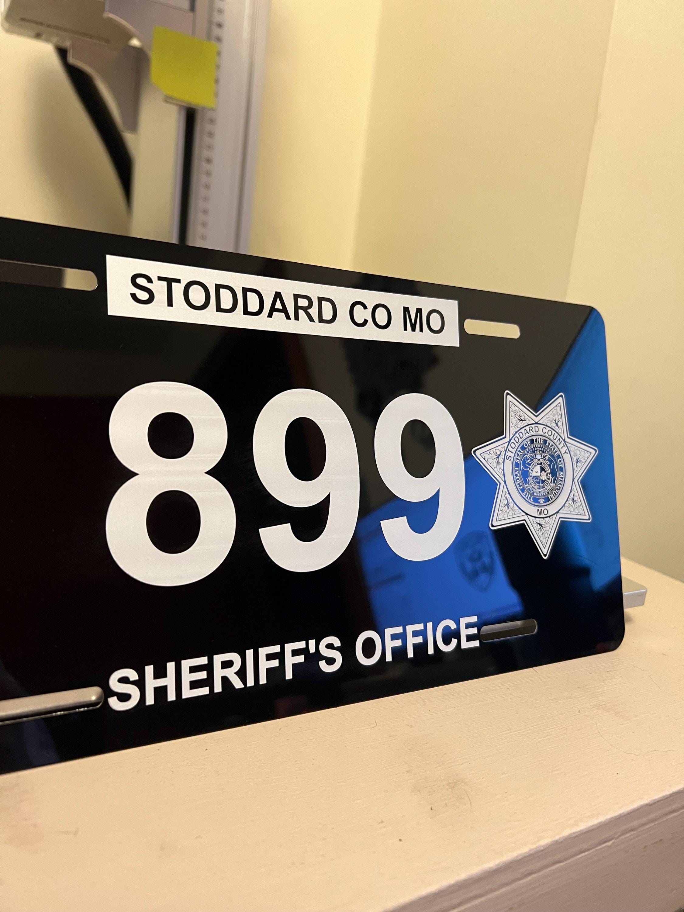 Custom Laser Engraved License Plates! Police/fire/ems Gifts! - Etsy
