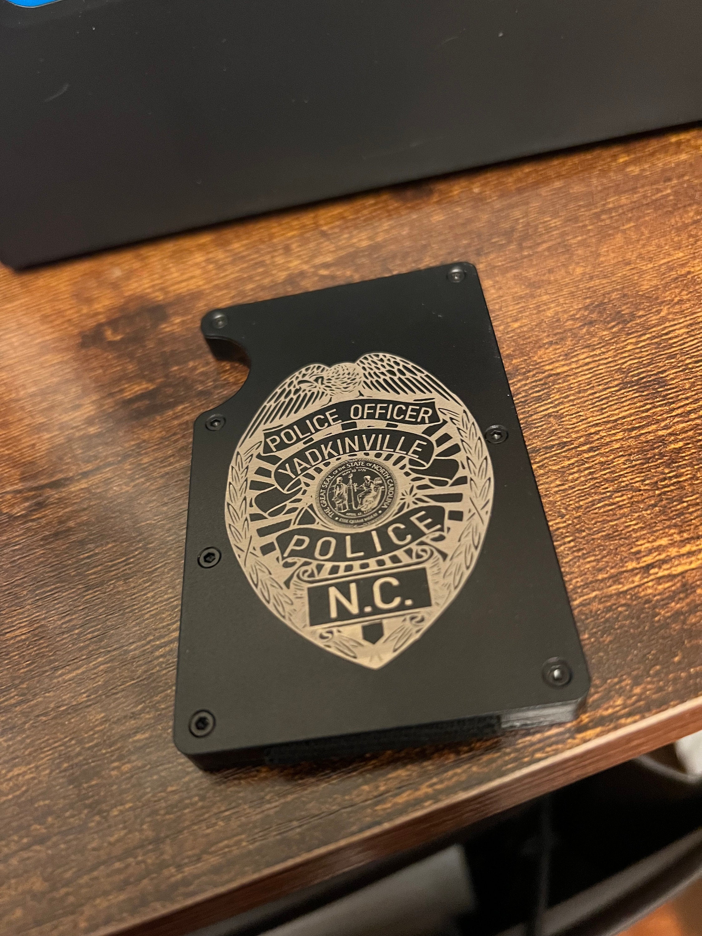 Custom Badge Wallet, Police, Fire, EMS, Military - Etsy