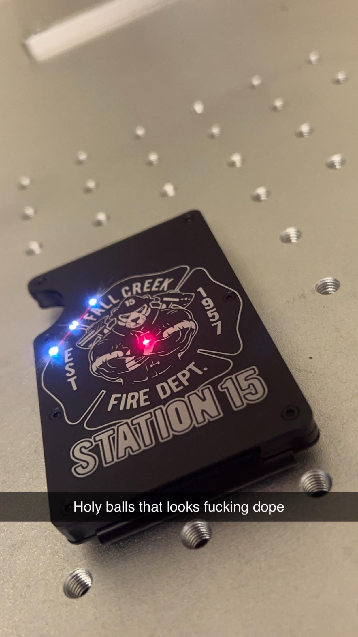 Custom Badge Wallet, Police, Fire, EMS, Military - Etsy