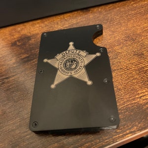 Custom Badge Wallet, Police, Fire, EMS, Military - Etsy