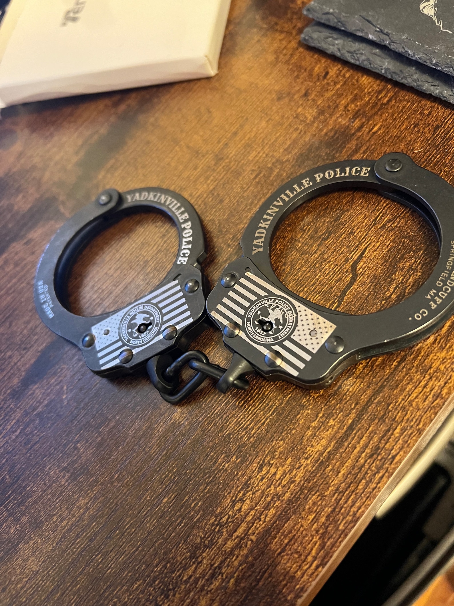 Laser Engraved Smith & Wesson Black Handcuffs - Etsy