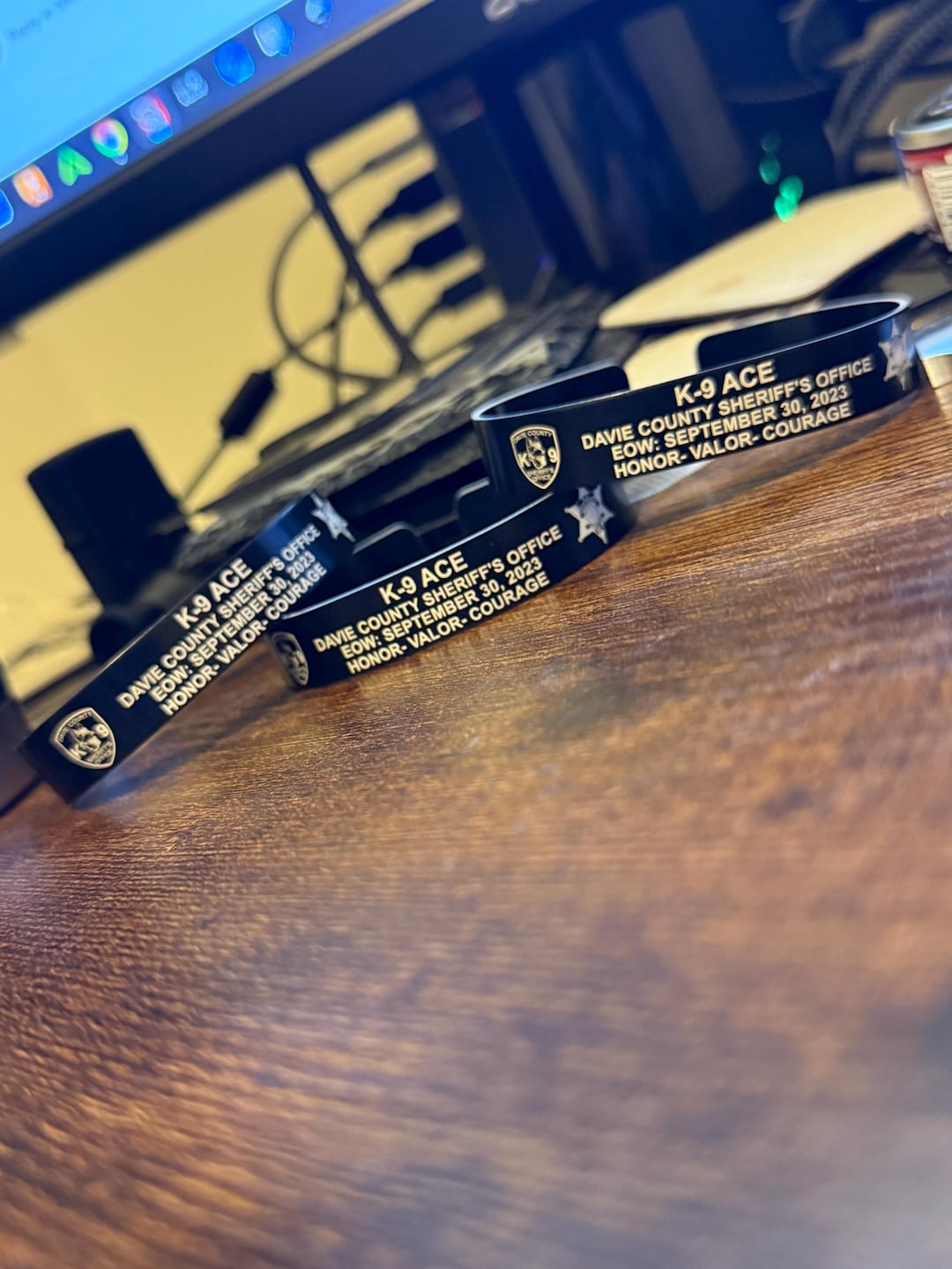 Custom Memorial Bands for Military, Police, Fire, EMS - Etsy